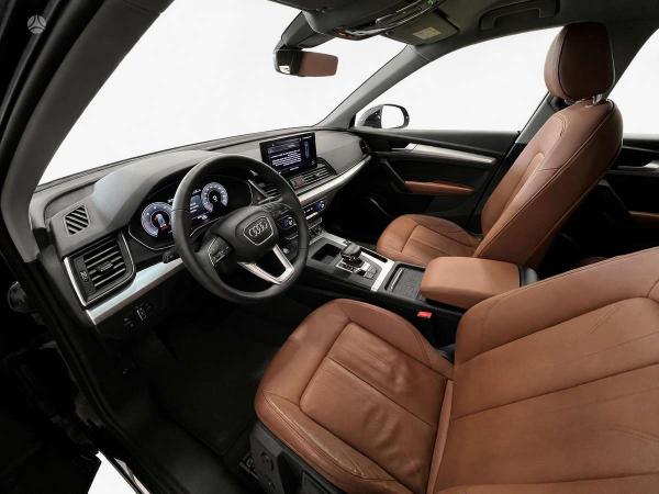 Black Audi Q5 2021 in Kaunas, with an engine capacity of 1.97 L and mileage of 92 thousand km for 27500 €, photo 8 on AUTOMOTO.COM.LV