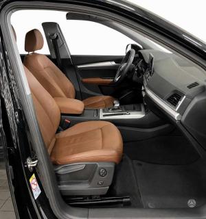 Black Audi Q5 2021 in Kaunas, with an engine capacity of 1.97 L and mileage of 92 thousand km for 27500 €, photo 10 on AUTOMOTO.COM.LV