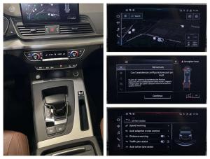Black Audi Q5 2021 in Kaunas, with an engine capacity of 1.97 L and mileage of 92 thousand km for 27500 €, photo 12 on AUTOMOTO.COM.LV