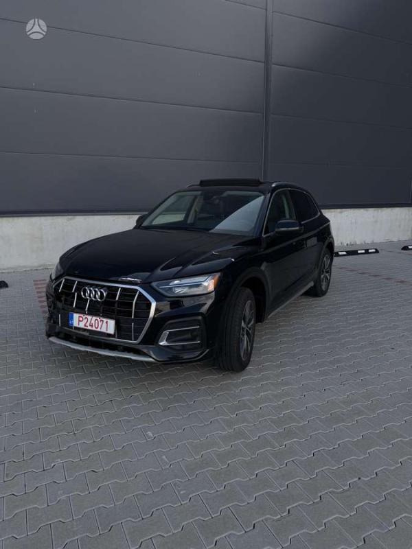 Black Audi Q5 2021 in Siauliai, with an engine capacity of 1.98 L and mileage of 96 thousand km for 19000 €, photo 1 on AUTOMOTO.COM.LV