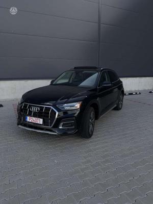 Black Audi Q5 2021 in Siauliai, with an engine capacity of 1.98 L and mileage of 96 thousand km for 19000 €, photo  on AUTOMOTO.COM.LV