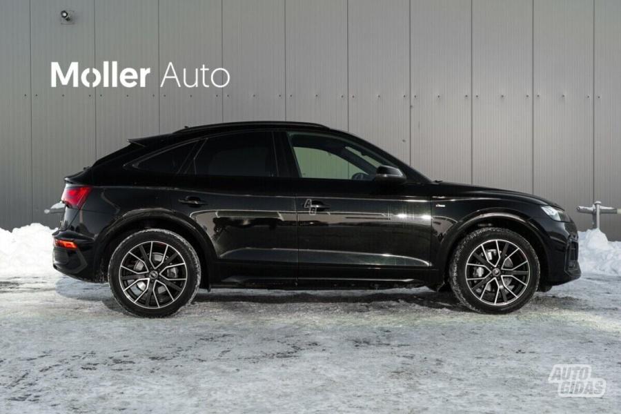 Melns Audi Q5 2022 Viļņa, ar dzinēja tilpumu 2.00 L un nobraukumu 64 tūkst. km par 39500 €, foto 7 vietnē AUTOMOTO.COM.LV