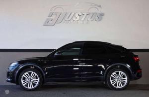 Black Audi Q5 2022 in Kaunas, with an engine capacity of 2.00 L and mileage of 59 thousand km for 37200 €, photo 5 on AUTOMOTO.COM.LV
