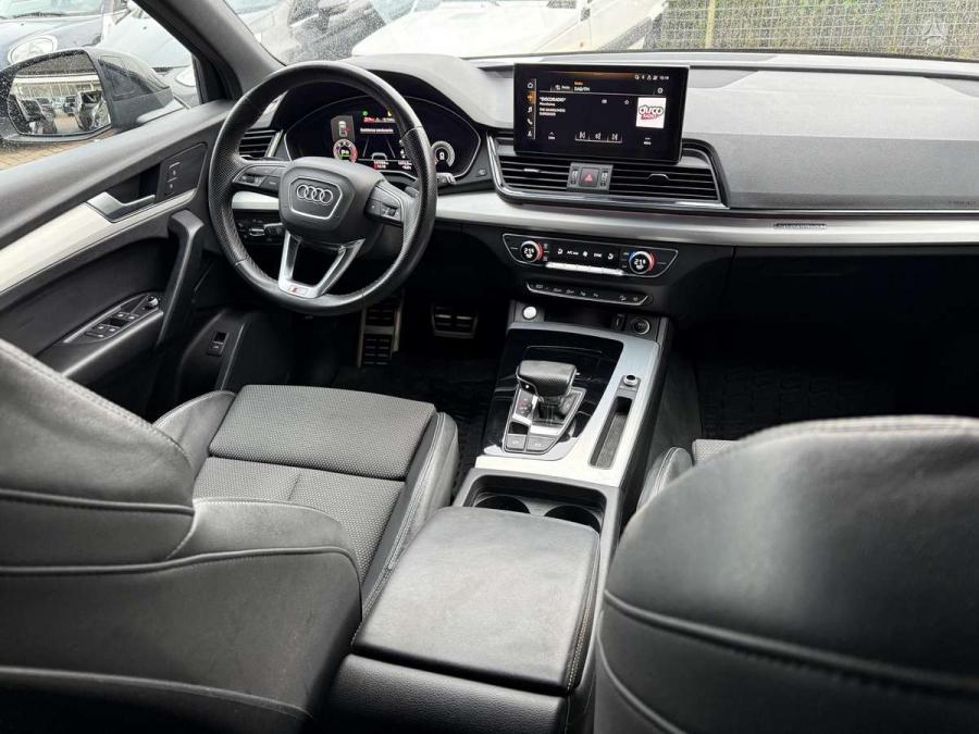 Melns Audi Q5 2022 Šauļi, ar dzinēja tilpumu 2.00 L un nobraukumu 147 tūkst. km par 32500 €, foto 8 vietnē AUTOMOTO.COM.LV