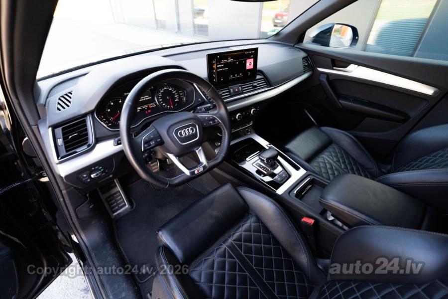 Black Audi Q5 2022 in Tallinn, with an engine capacity of 2.00 L and mileage of 133 thousand km for 34999 €, photo 12 on AUTOMOTO.COM.LV