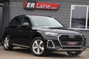 Black Audi Q5 2022 in Tukums, with an engine capacity of 2.00 L and mileage of 175 thousand km for 27000 €, photo  on AUTOMOTO.COM.LV
