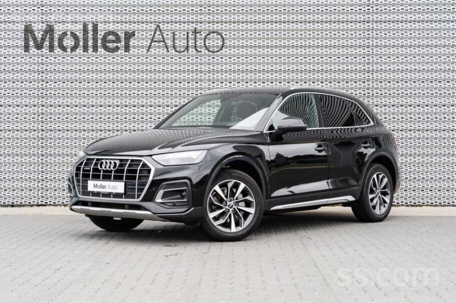 Black Audi Q5 2022 in Riga, with an engine capacity of 2.00 L and mileage of 135 thousand km for 33250 €, photo 1 on AUTOMOTO.COM.LV