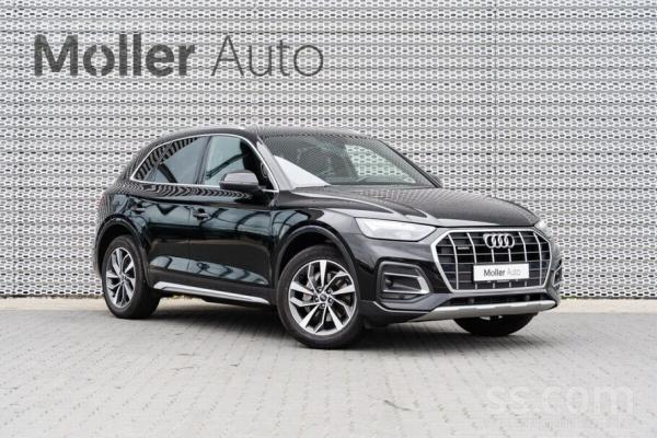 Black Audi Q5 2022 in Riga, with an engine capacity of 2.00 L and mileage of 135 thousand km for 33250 €, photo 2 on AUTOMOTO.COM.LV