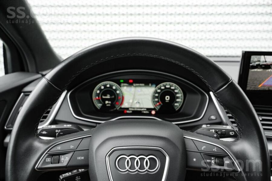 Black Audi Q5 2022 in Riga, with an engine capacity of 2.00 L and mileage of 135 thousand km for 33250 €, photo 16 on AUTOMOTO.COM.LV