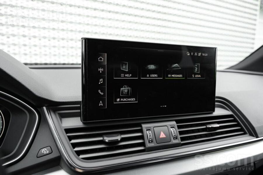 Black Audi Q5 2022 in Riga, with an engine capacity of 2.00 L and mileage of 135 thousand km for 33250 €, photo 23 on AUTOMOTO.COM.LV