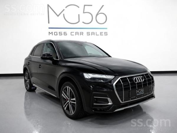 Black Audi Q5 2022 in Riga, with an engine capacity of 2.00 L and mileage of 163 thousand km for 31900 €, photo 2 on AUTOMOTO.COM.LV