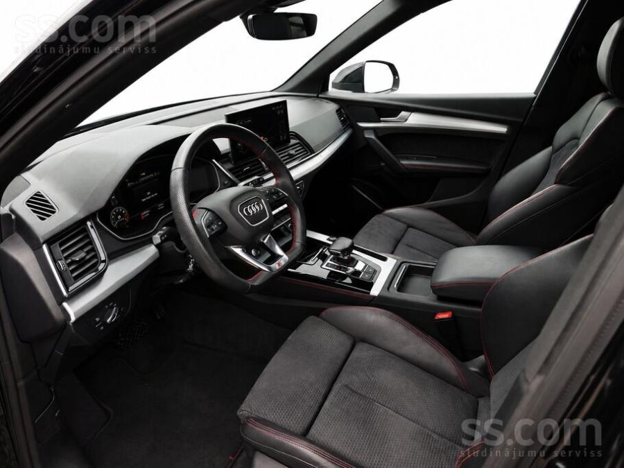 Black Audi Q5 2022 in Riga, with an engine capacity of 2.00 L and mileage of 163 thousand km for 31900 €, photo 9 on AUTOMOTO.COM.LV