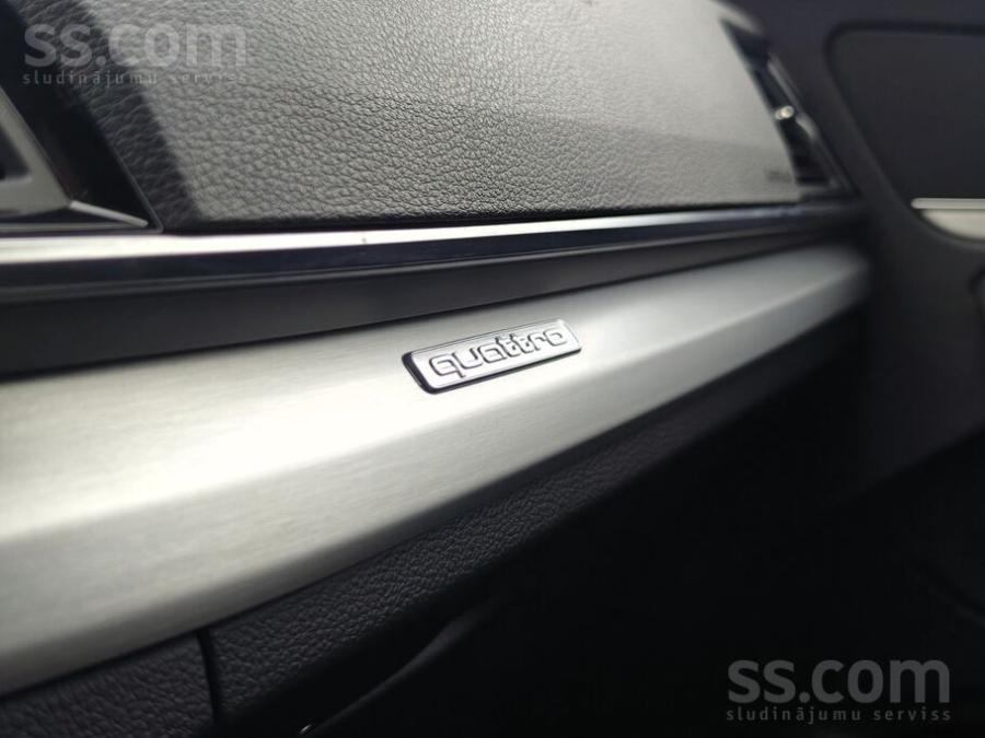 Black Audi Q5 2022 in Riga, with an engine capacity of 2.00 L and mileage of 163 thousand km for 31900 €, photo 19 on AUTOMOTO.COM.LV