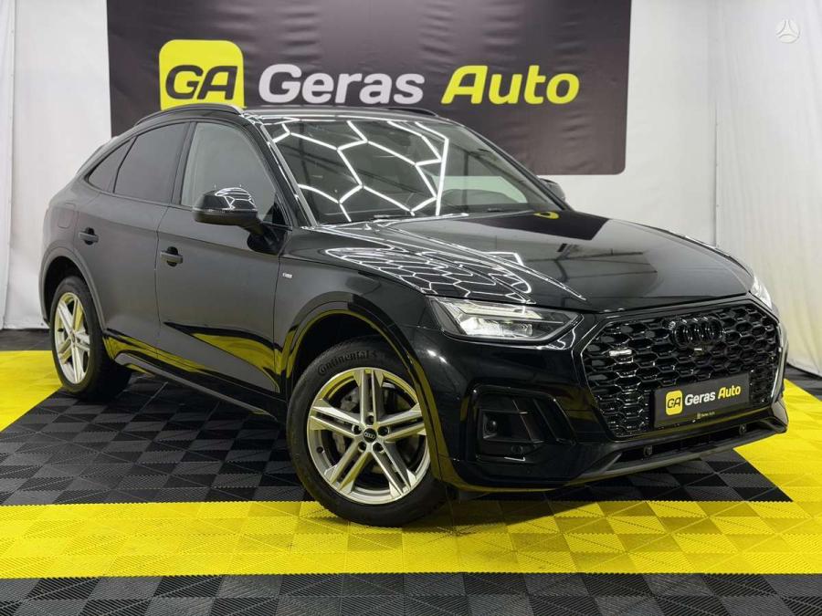 Melns Audi Q5 2022 Viļņa, ar dzinēja tilpumu 1.98 L un nobraukumu 106 tūkst. km par 35990 €, foto 4 vietnē AUTOMOTO.COM.LV