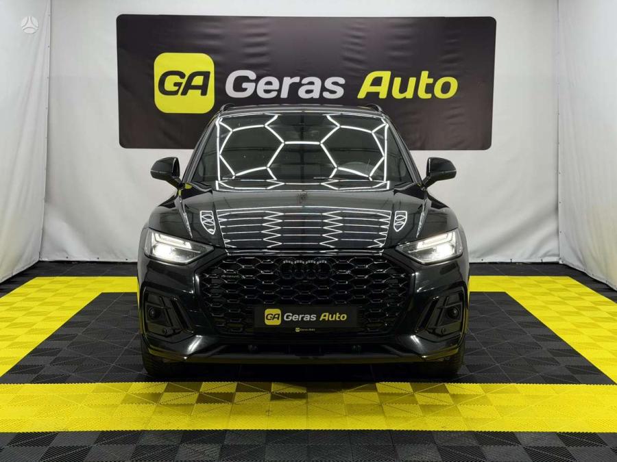 Melns Audi Q5 2022 Viļņa, ar dzinēja tilpumu 1.98 L un nobraukumu 106 tūkst. km par 35990 €, foto 8 vietnē AUTOMOTO.COM.LV