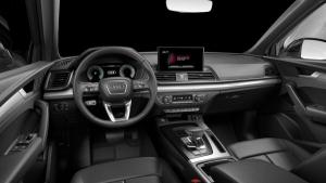Melns Audi Q5 2022 Mārupe, ar dzinēja tilpumu 2.00 L un nobraukumu 130 tūkst. km par 35900 €, foto 8 vietnē AUTOMOTO.COM.LV
