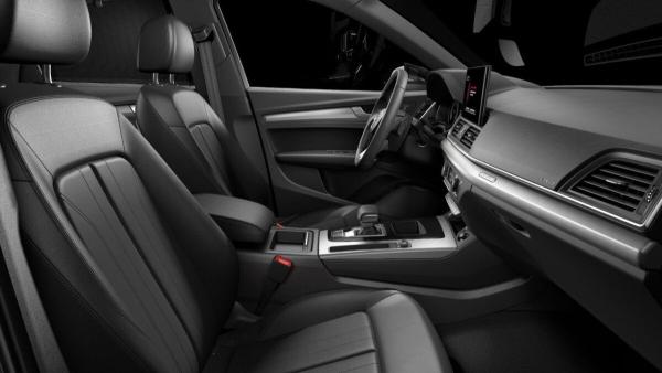 Melns Audi Q5 2022 Mārupe, ar dzinēja tilpumu 2.00 L un nobraukumu 130 tūkst. km par 35900 €, foto 8 vietnē AUTOMOTO.COM.LV