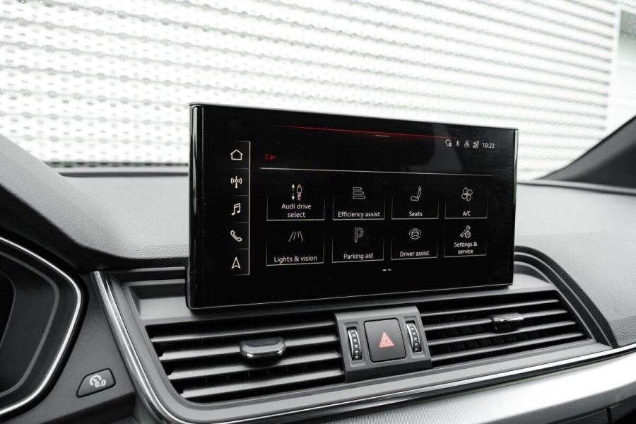 Melns Audi Q5 2022 Mārupe, ar dzinēja tilpumu 2.00 L un nobraukumu 135 tūkst. km par 33250 €, foto 20 vietnē AUTOMOTO.COM.LV