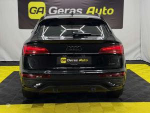 Melns Audi Q5 2022 Viļņa, ar dzinēja tilpumu 1.98 L un nobraukumu 106 tūkst. km par 35800 €, foto 6 vietnē AUTOMOTO.COM.LV
