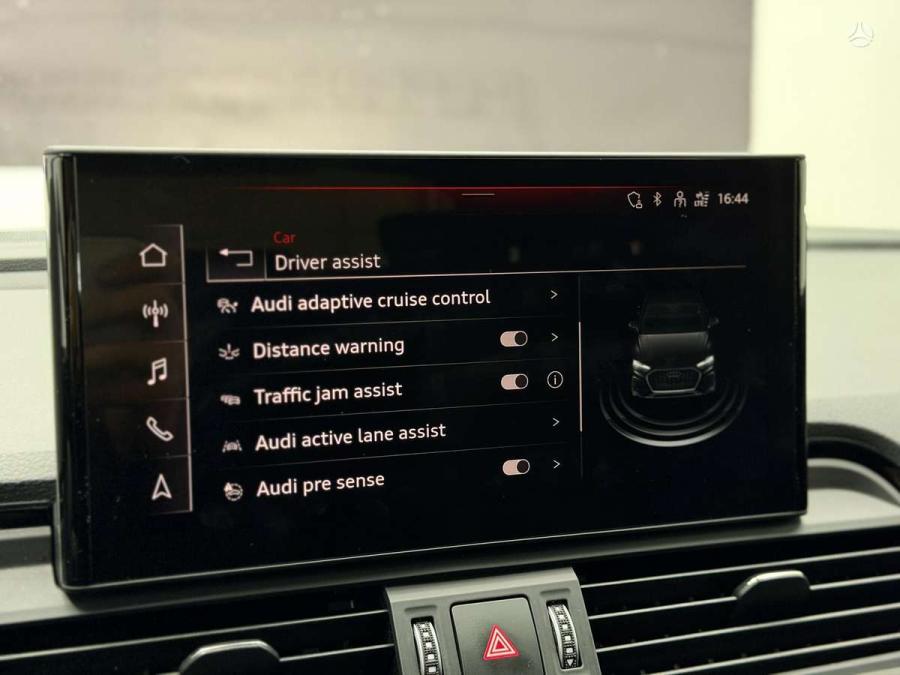 Melns Audi Q5 2022 Viļņa, ar dzinēja tilpumu 1.98 L un nobraukumu 106 tūkst. km par 35800 €, foto 27 vietnē AUTOMOTO.COM.LV