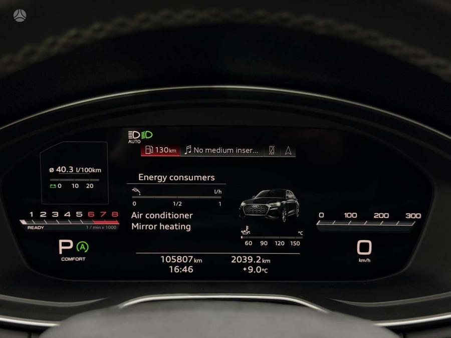 Melns Audi Q5 2022 Viļņa, ar dzinēja tilpumu 1.98 L un nobraukumu 106 tūkst. km par 35800 €, foto 31 vietnē AUTOMOTO.COM.LV
