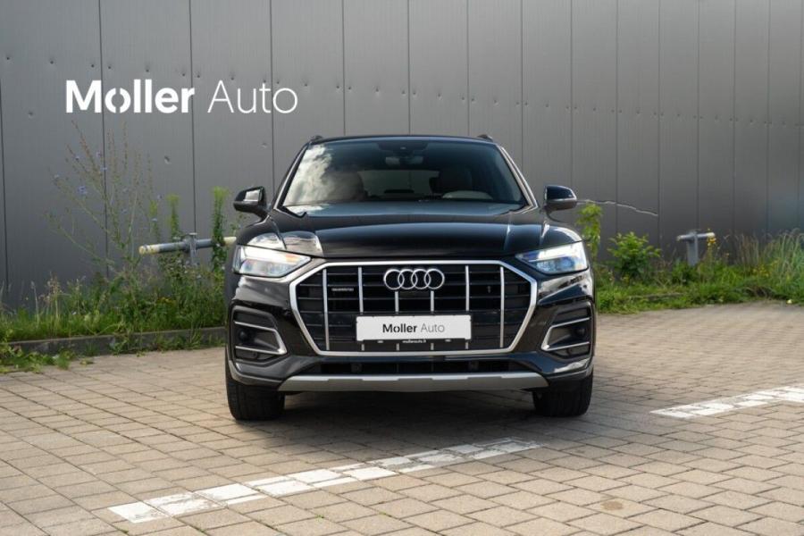 Black Audi Q5 2022 in Vilnius, with an engine capacity of 3.00 L and mileage of 105 thousand km for 37850 €, photo 3 on AUTOMOTO.COM.LV