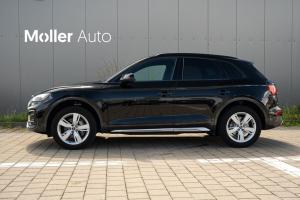 Black Audi Q5 2022 in Vilnius, with an engine capacity of 3.00 L and mileage of 105 thousand km for 37850 €, photo 4 on AUTOMOTO.COM.LV