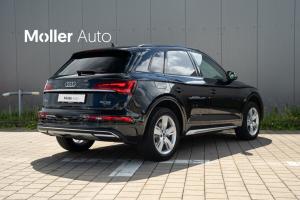 Black Audi Q5 2022 in Vilnius, with an engine capacity of 3.00 L and mileage of 105 thousand km for 37850 €, photo 7 on AUTOMOTO.COM.LV