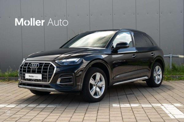 Melns Audi Q5 2022 Viļņa, ar dzinēja tilpumu 3.00 L un nobraukumu 105 tūkst. km par 37850 €, foto 1 vietnē AUTOMOTO.COM.LV