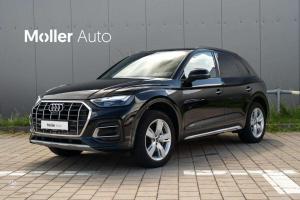 Black Audi Q5 2022 in Vilnius, with an engine capacity of 3.00 L and mileage of 105 thousand km for 37850 €, photo  on AUTOMOTO.COM.LV
