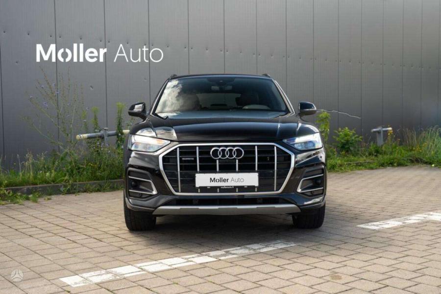 Melns Audi Q5 2022 Viļņa, ar dzinēja tilpumu 3.00 L un nobraukumu 105 tūkst. km par 37850 €, foto 3 vietnē AUTOMOTO.COM.LV