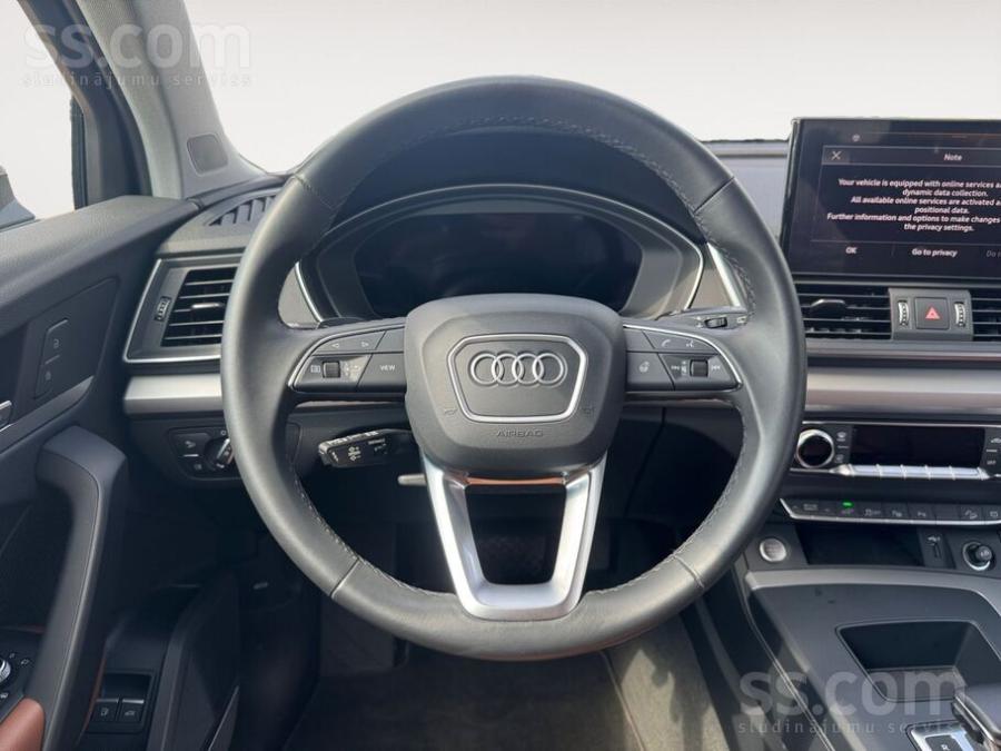 Melns Audi Q5 2022 Rīga, ar dzinēja tilpumu 2.00 L un nobraukumu 62 tūkst. km par 35200 €, foto 10 vietnē AUTOMOTO.COM.LV