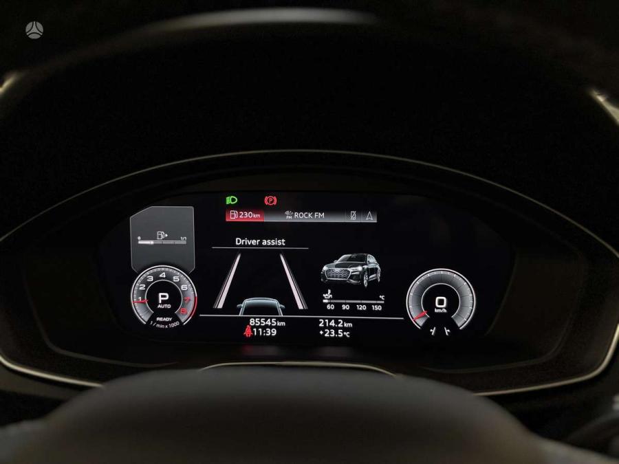 Black Audi Q5 2022 in Vilnius, with an engine capacity of 2.00 L and mileage of 86 thousand km for 36490 €, photo 22 on AUTOMOTO.COM.LV