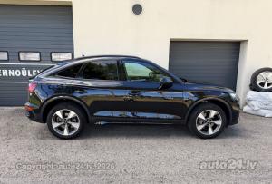 Melns Audi Q5 2022 Pērnava, ar dzinēja tilpumu 2.00 L un nobraukumu 56 tūkst. km par 37990 €, foto 7 vietnē AUTOMOTO.COM.LV
