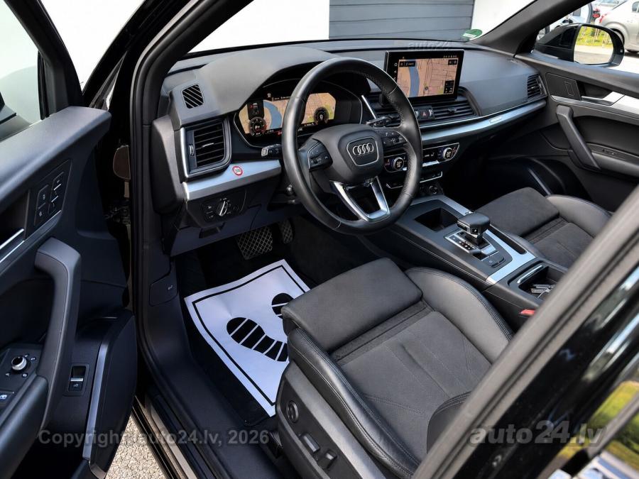 Melns Audi Q5 2022 Pērnava, ar dzinēja tilpumu 2.00 L un nobraukumu 56 tūkst. km par 37990 €, foto 10 vietnē AUTOMOTO.COM.LV