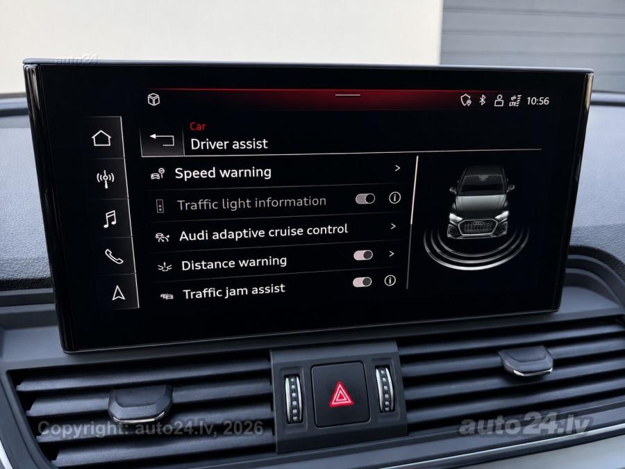 Melns Audi Q5 2022 Pērnava, ar dzinēja tilpumu 2.00 L un nobraukumu 56 tūkst. km par 37990 €, foto 20 vietnē AUTOMOTO.COM.LV
