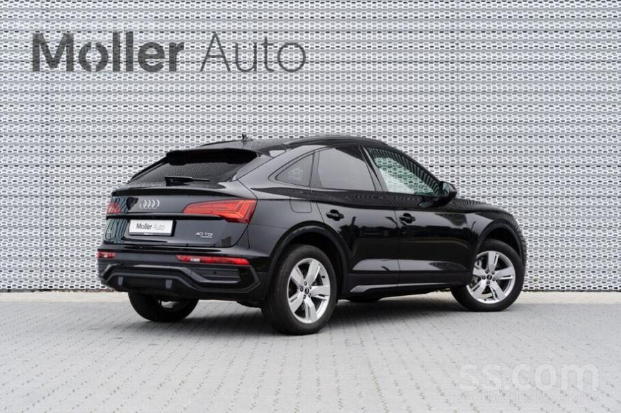 Melns Audi Q5 2022 Rīga, ar dzinēja tilpumu 2.00 L un nobraukumu 84 tūkst. km par 36850 €, foto 5 vietnē AUTOMOTO.COM.LV