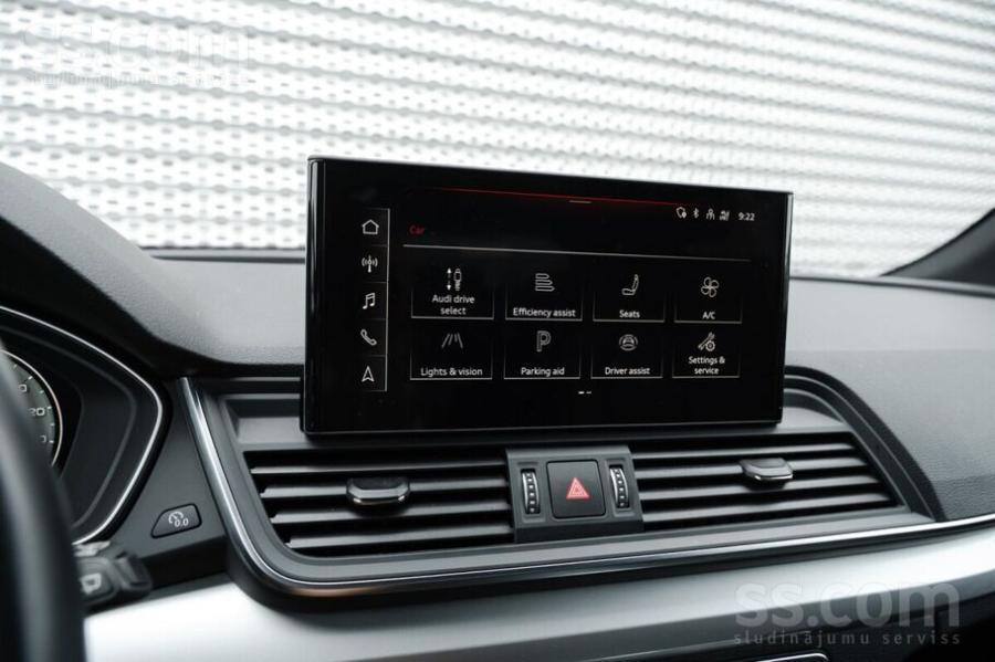 Melns Audi Q5 2022 Rīga, ar dzinēja tilpumu 2.00 L un nobraukumu 84 tūkst. km par 36850 €, foto 20 vietnē AUTOMOTO.COM.LV