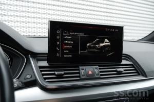 Black Audi Q5 2022 in Riga, with an engine capacity of 2.00 L and mileage of 84 thousand km for 36850 €, photo 21 on AUTOMOTO.COM.LV