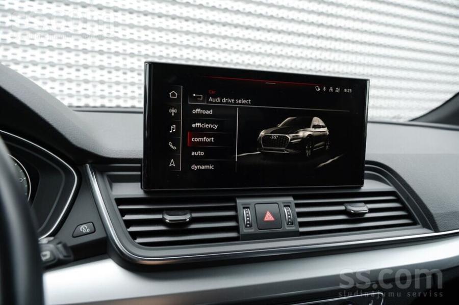 Melns Audi Q5 2022 Rīga, ar dzinēja tilpumu 2.00 L un nobraukumu 84 tūkst. km par 36850 €, foto 21 vietnē AUTOMOTO.COM.LV