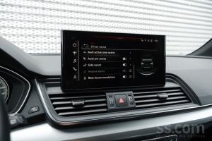 Black Audi Q5 2022 in Riga, with an engine capacity of 2.00 L and mileage of 84 thousand km for 36850 €, photo 23 on AUTOMOTO.COM.LV