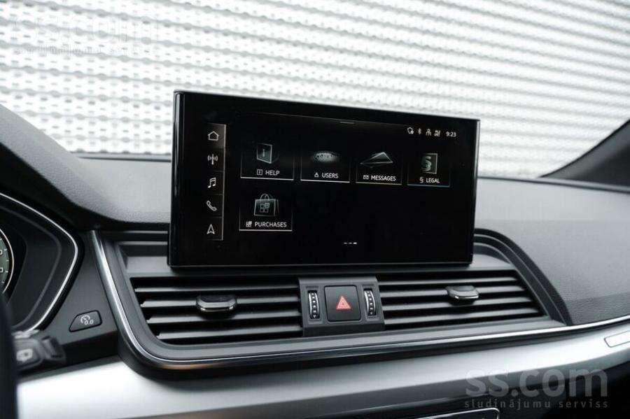 Melns Audi Q5 2022 Rīga, ar dzinēja tilpumu 2.00 L un nobraukumu 84 tūkst. km par 36850 €, foto 24 vietnē AUTOMOTO.COM.LV