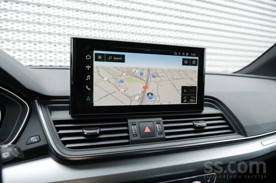 Melns Audi Q5 2022 Rīga, ar dzinēja tilpumu 2.00 L un nobraukumu 84 tūkst. km par 36850 €, foto 25 vietnē AUTOMOTO.COM.LV