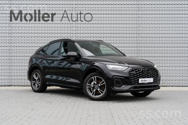 Black Audi Q5 2022 in Riga, with an engine capacity of 3.00 L and mileage of 130 thousand km for 36700 €, photo 3 on AUTOMOTO.COM.LV