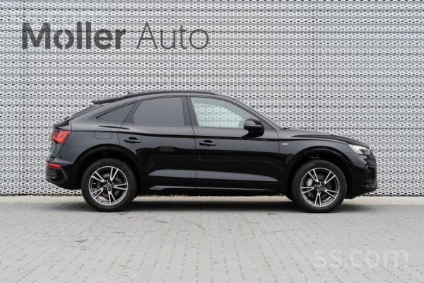 Black Audi Q5 2022 in Riga, with an engine capacity of 3.00 L and mileage of 130 thousand km for 36700 €, photo 6 on AUTOMOTO.COM.LV