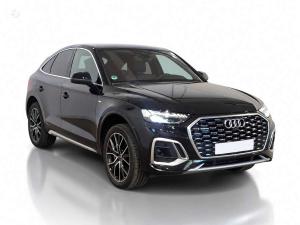 Black Audi Q5 2022 in Vilnius, with an engine capacity of 2.00 L and mileage of 107 thousand km for 37333 €, photo 4 on AUTOMOTO.COM.LV