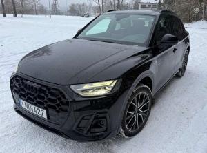 Melns Audi Q5 2023 Kauņa, ar dzinēja tilpumu 2.00 L un nobraukumu 24 tūkst. km par 38500 €, foto 2 vietnē AUTOMOTO.COM.LV