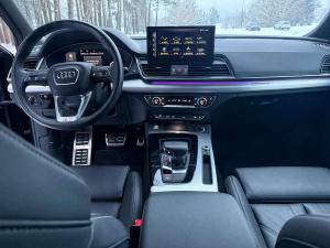 Melns Audi Q5 2023 Kauņa, ar dzinēja tilpumu 2.00 L un nobraukumu 24 tūkst. km par 38500 €, foto 9 vietnē AUTOMOTO.COM.LV