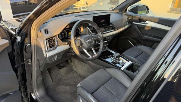 Black Audi Q5 2023 in Vilnius, with an engine capacity of 1.98 L and mileage of 117 thousand km for 29490 €, photo 8 on AUTOMOTO.COM.LV