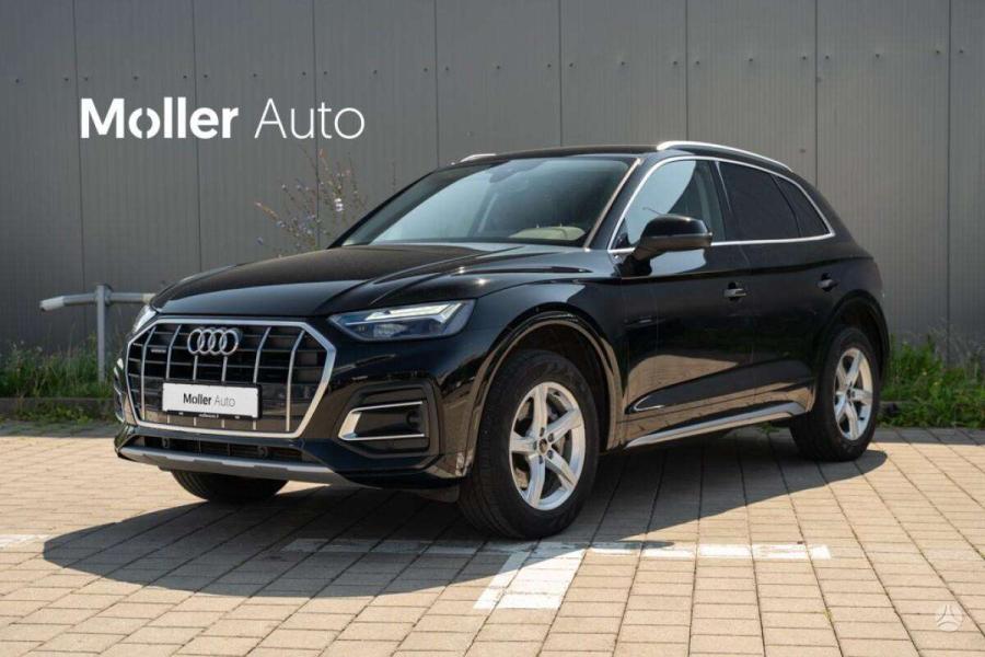 Melns Audi Q5 2023 Viļņa, ar dzinēja tilpumu 2.00 L un nobraukumu 84 tūkst. km par 34900 €, foto 1 vietnē AUTOMOTO.COM.LV